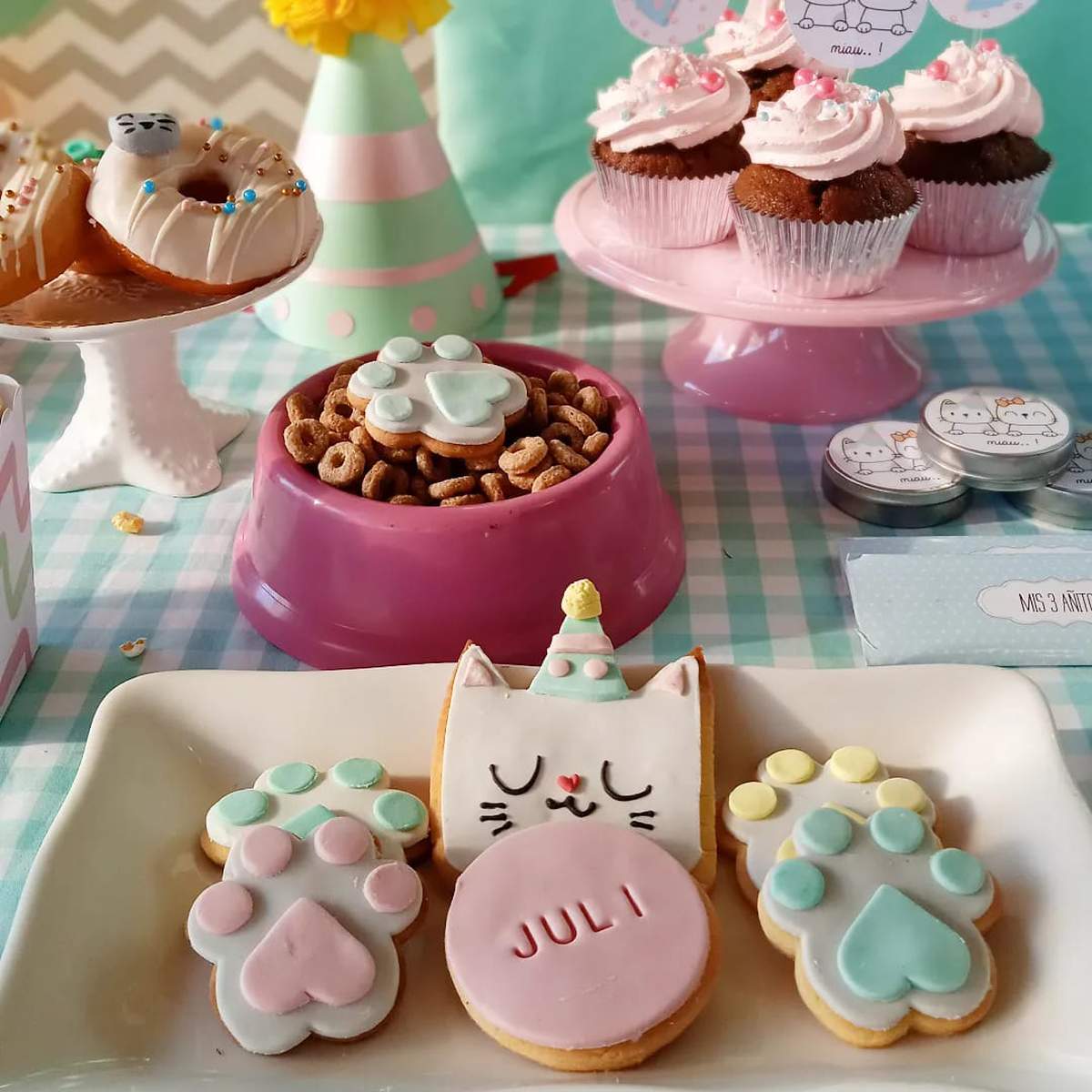 Cats Birthday Party Ideas | Photo 16 of 24 | Catch My Party