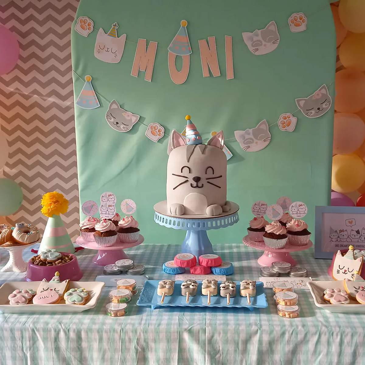 Cats Birthday Party Ideas | Photo 16 of 24 | Catch My Party