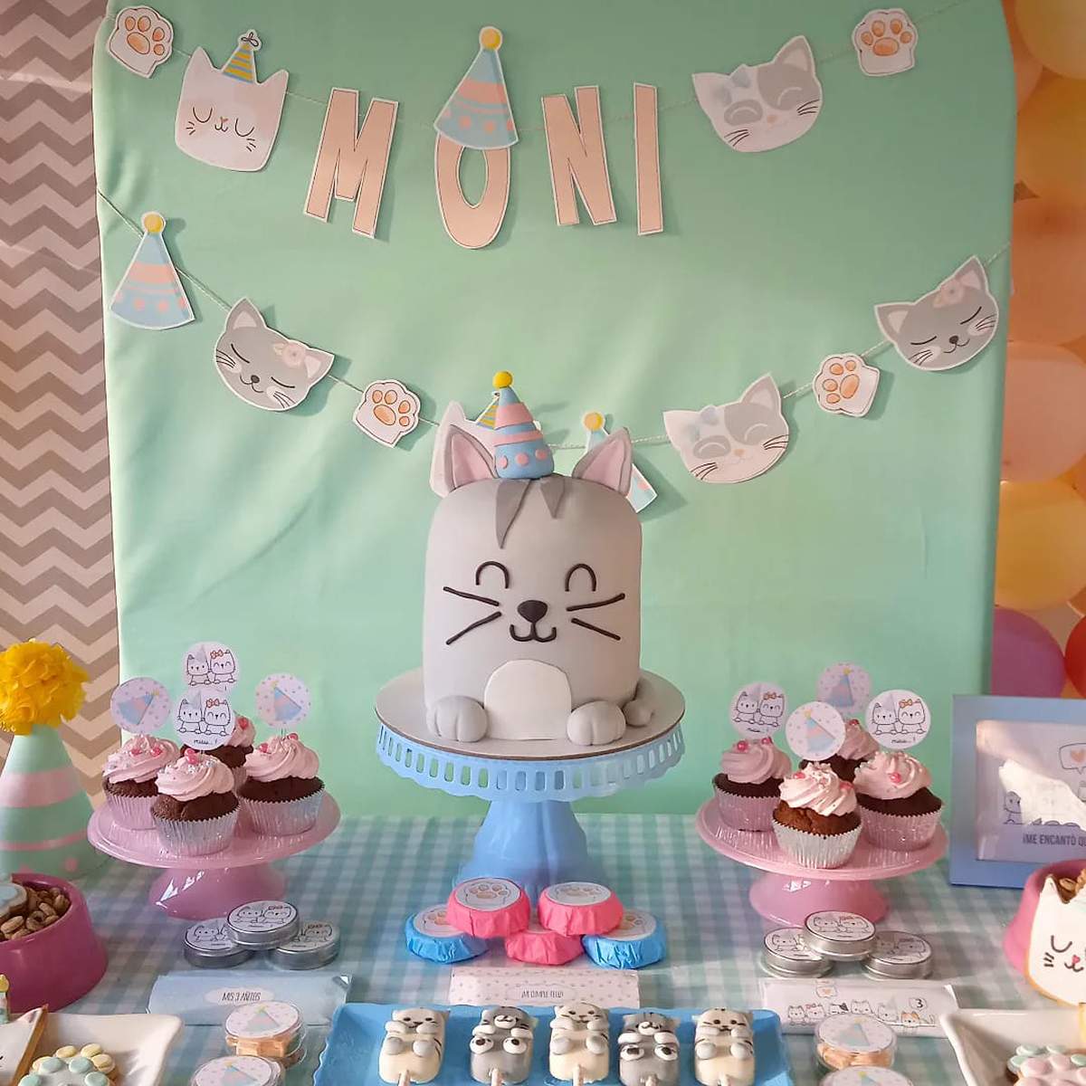 Cats Birthday Party Ideas | Photo 16 of 24 | Catch My Party