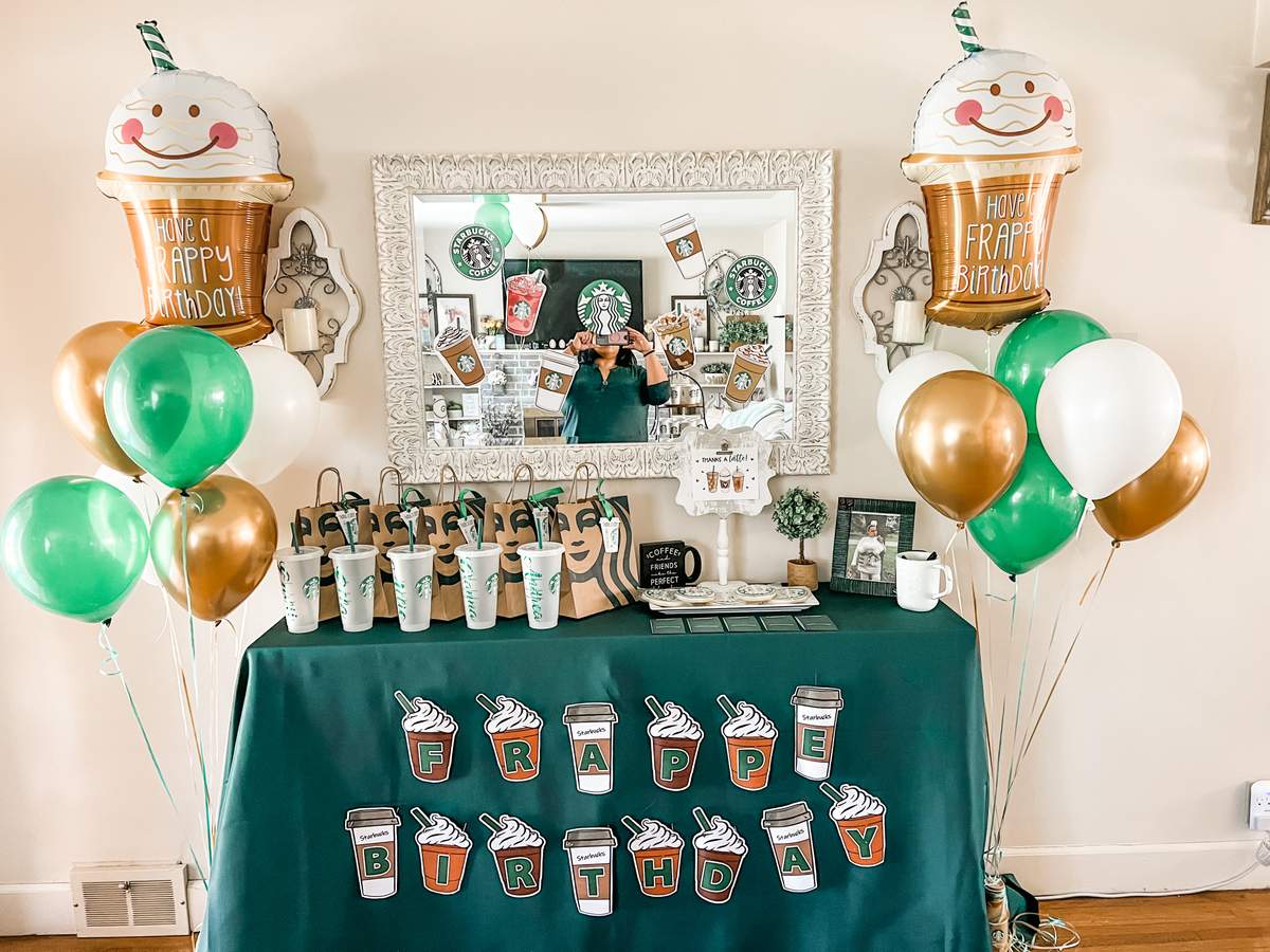 Starbucks Birthday Party Ideas | Photo 6 of 37 | Catch My Party