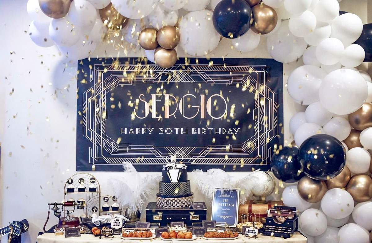 Gastby Party - A Little Party Never Killed Nobody Birthday Party Ideas ...