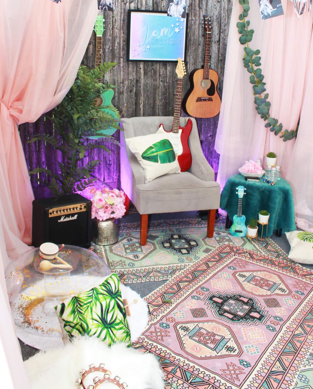 Boho Disco Birthday Party Ideas | Photo 8 of 17 | Catch My Party