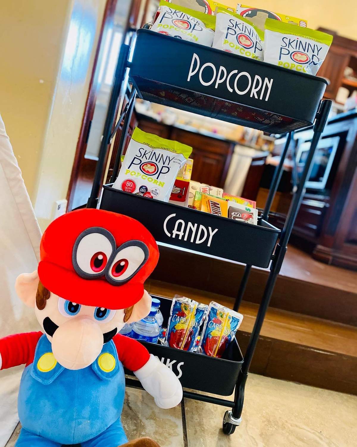 Super Mario Bros. Movie Night Party Ideas | Photo 1 of 8 | Catch My Party