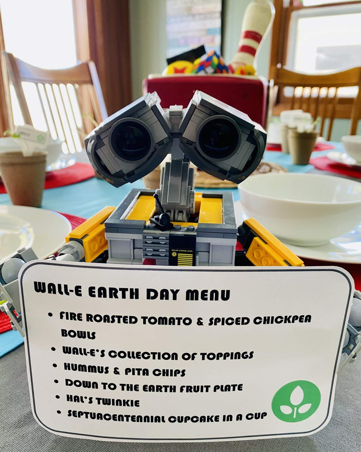 Pixar's Wall-e / Movie Night "Earth Day Wall-e Family Movie Night ...