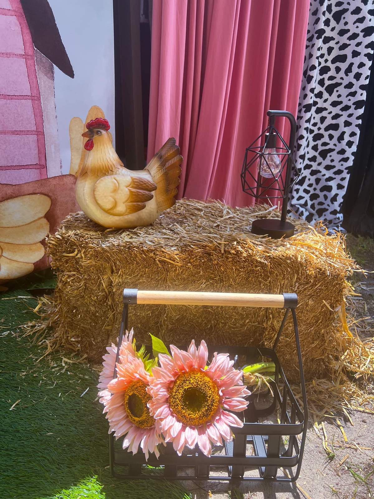 Pink Farm Party Birthday Party Ideas | Photo 6 of 36 | Catch My Party