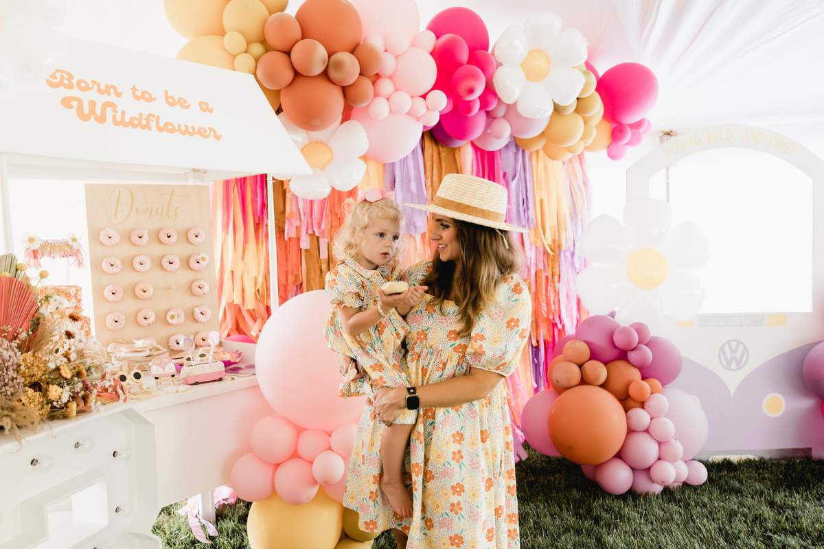 Groovy Birthday Party Ideas | Photo 23 of 24 | Catch My Party