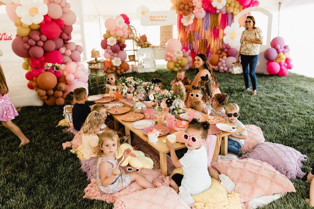 Groovy Birthday Party Ideas | Photo 1 of 24 | Catch My Party