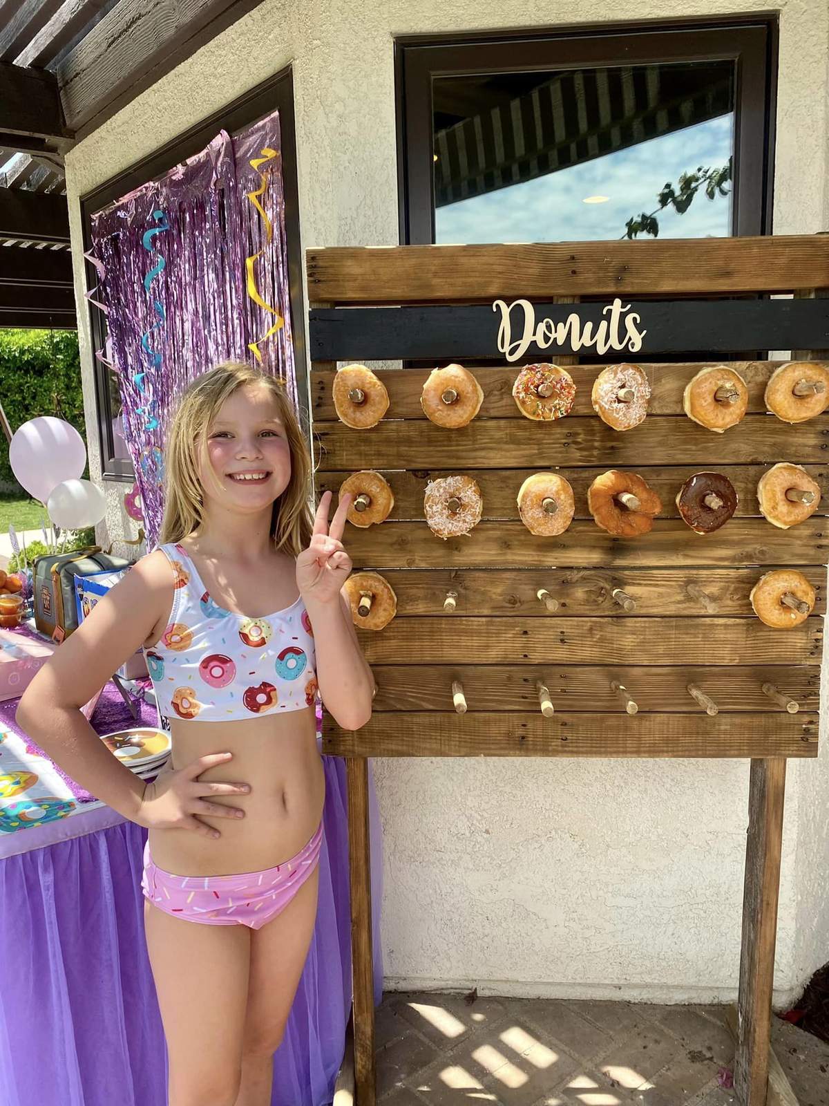 Donuts Birthday Party Ideas Photo 3 Of 21 Catch My Party