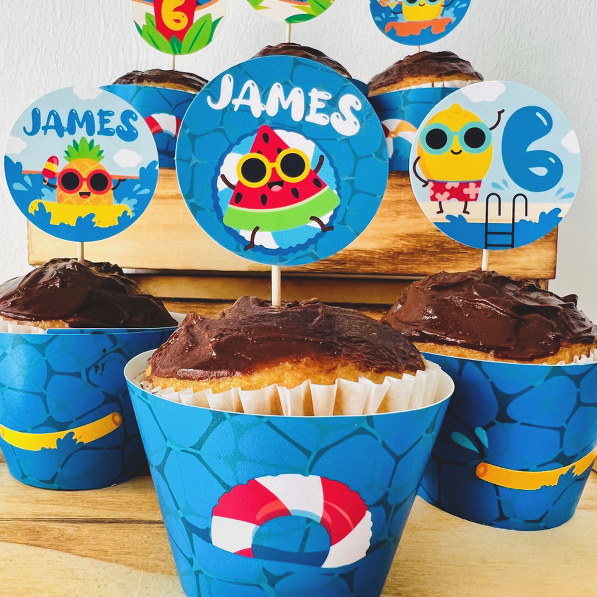 Summer Pool Birthday Party Ideas | Photo 11 of 38 | Catch My Party