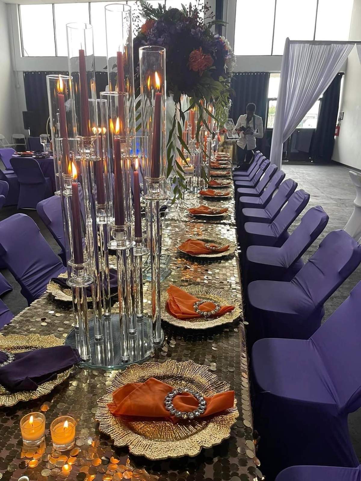 Purple traditional Wedding Party Ideas | Photo 4 of 20 | Catch My Party