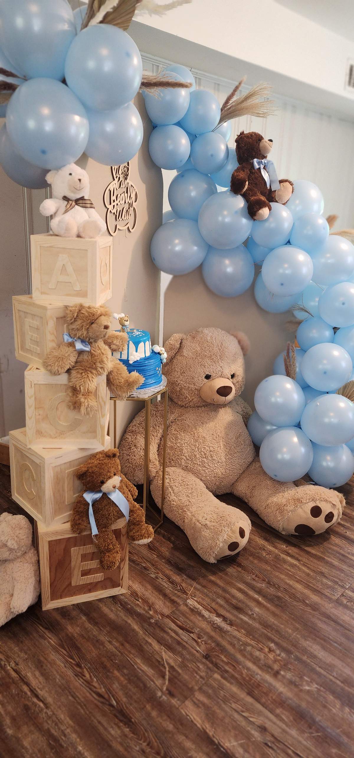 Boho Teddy Bear Baby Shower Party Ideas | Photo 2 of 17 | Catch My Party