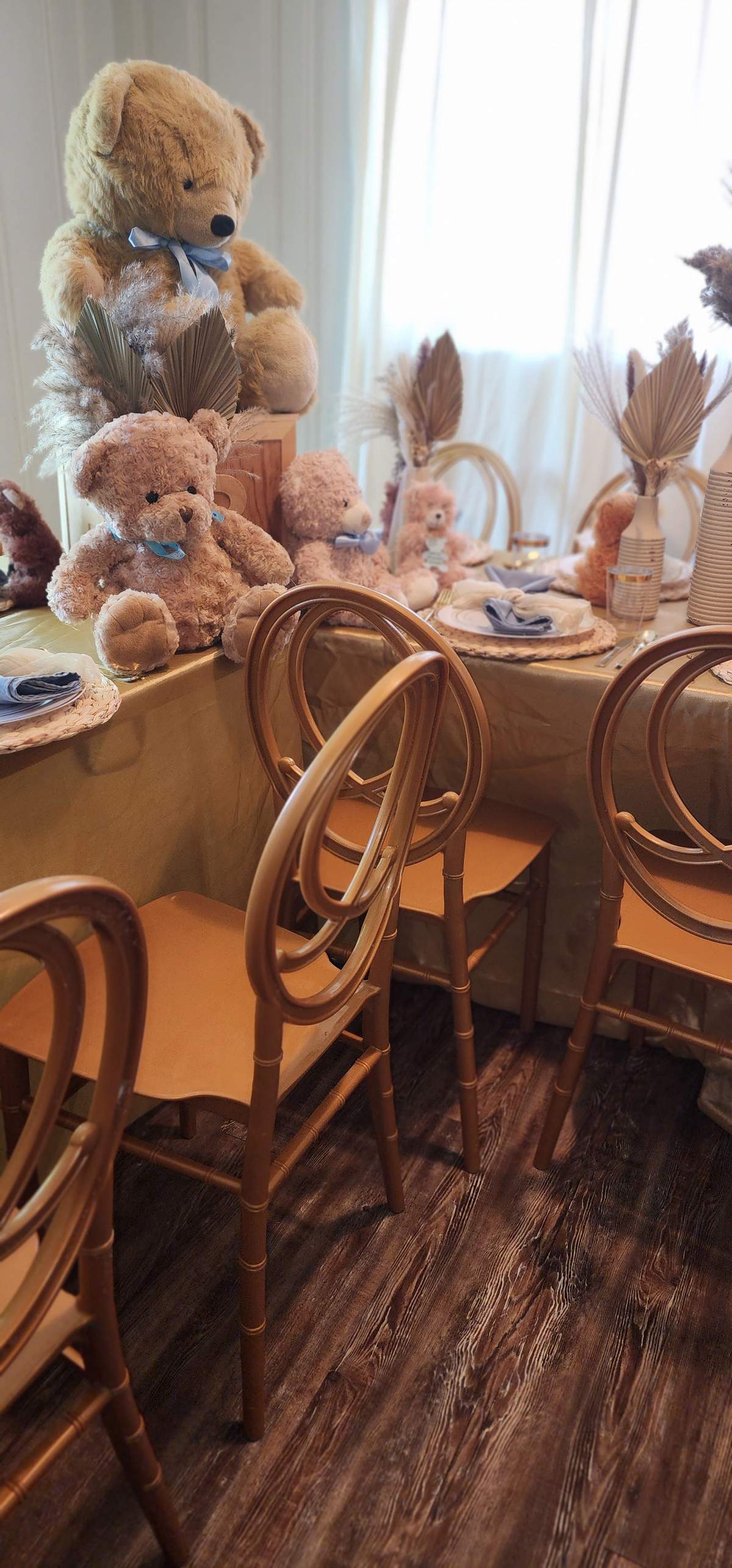 Boho Teddy Bear Baby Shower Party Ideas | Photo 2 of 17 | Catch My Party