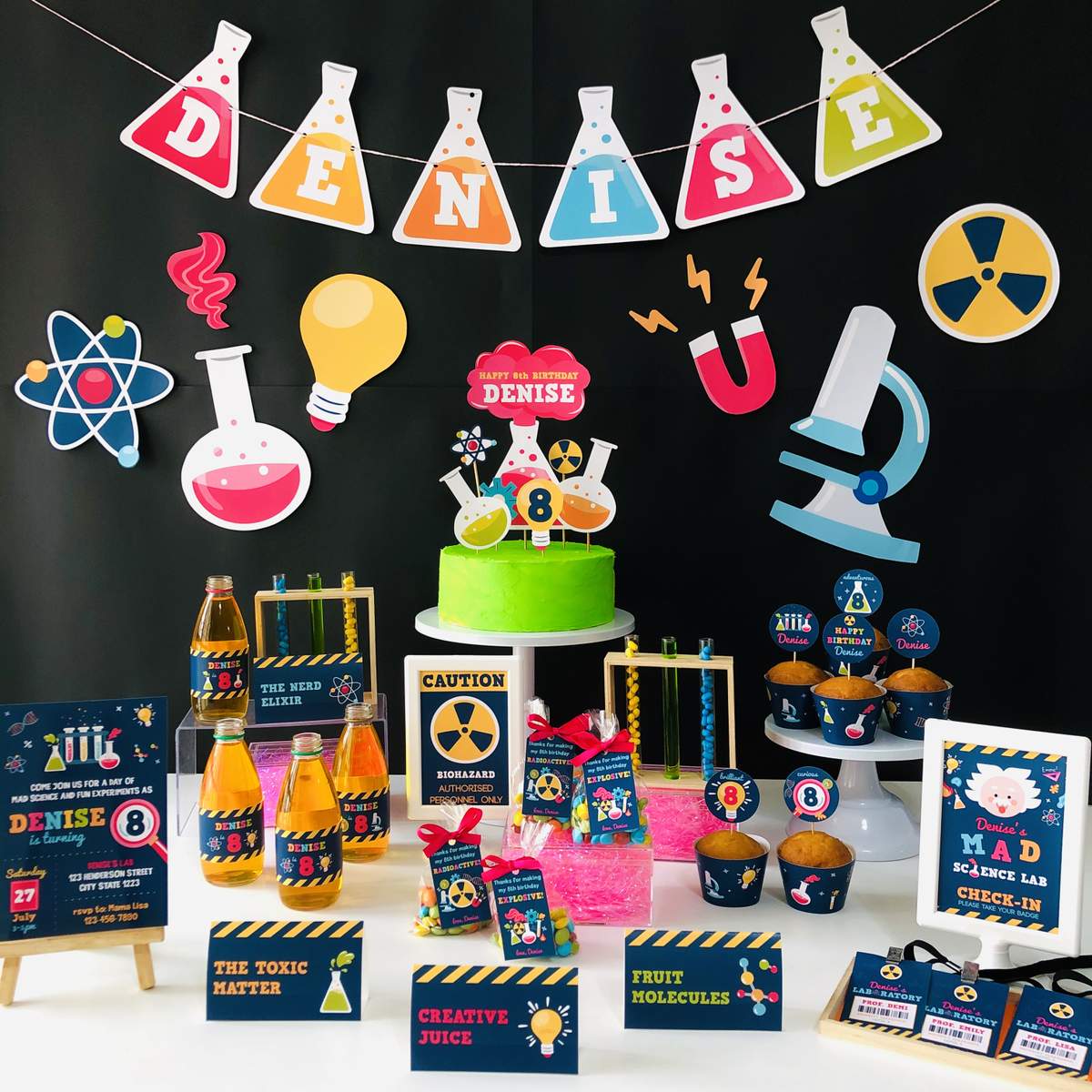 Mad Science Birthday Party Ideas | Photo 41 of 84 | Catch My Party