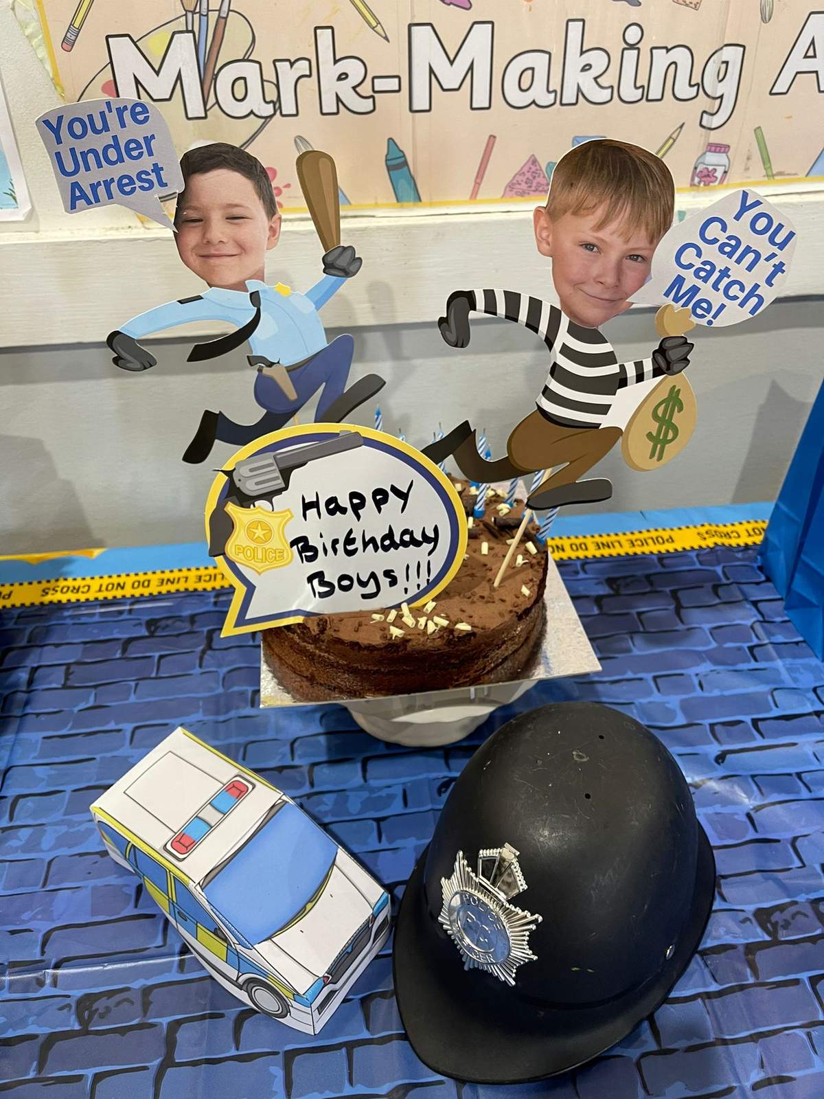 Police and Robbers theme party / Birthday "Cops and Robbers Party ...