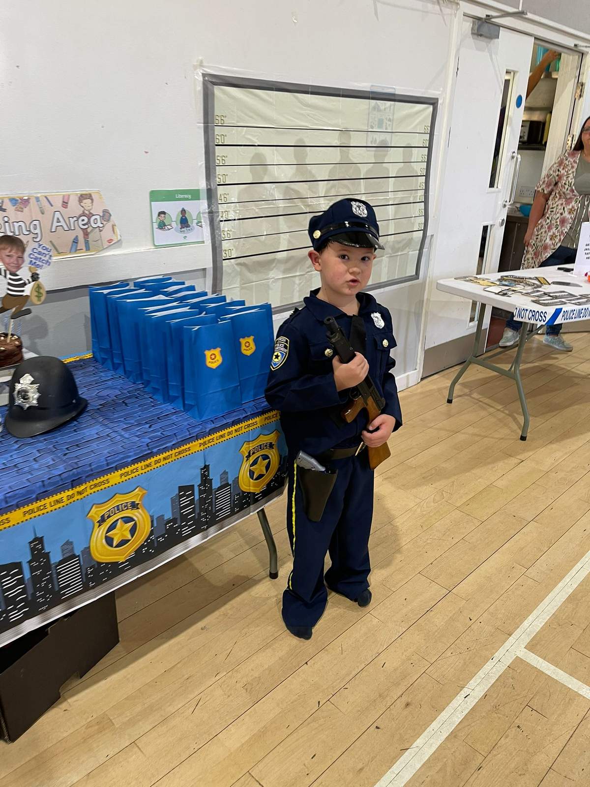 Police and Robbers theme party Birthday Party Ideas | Photo 17 of 30 ...