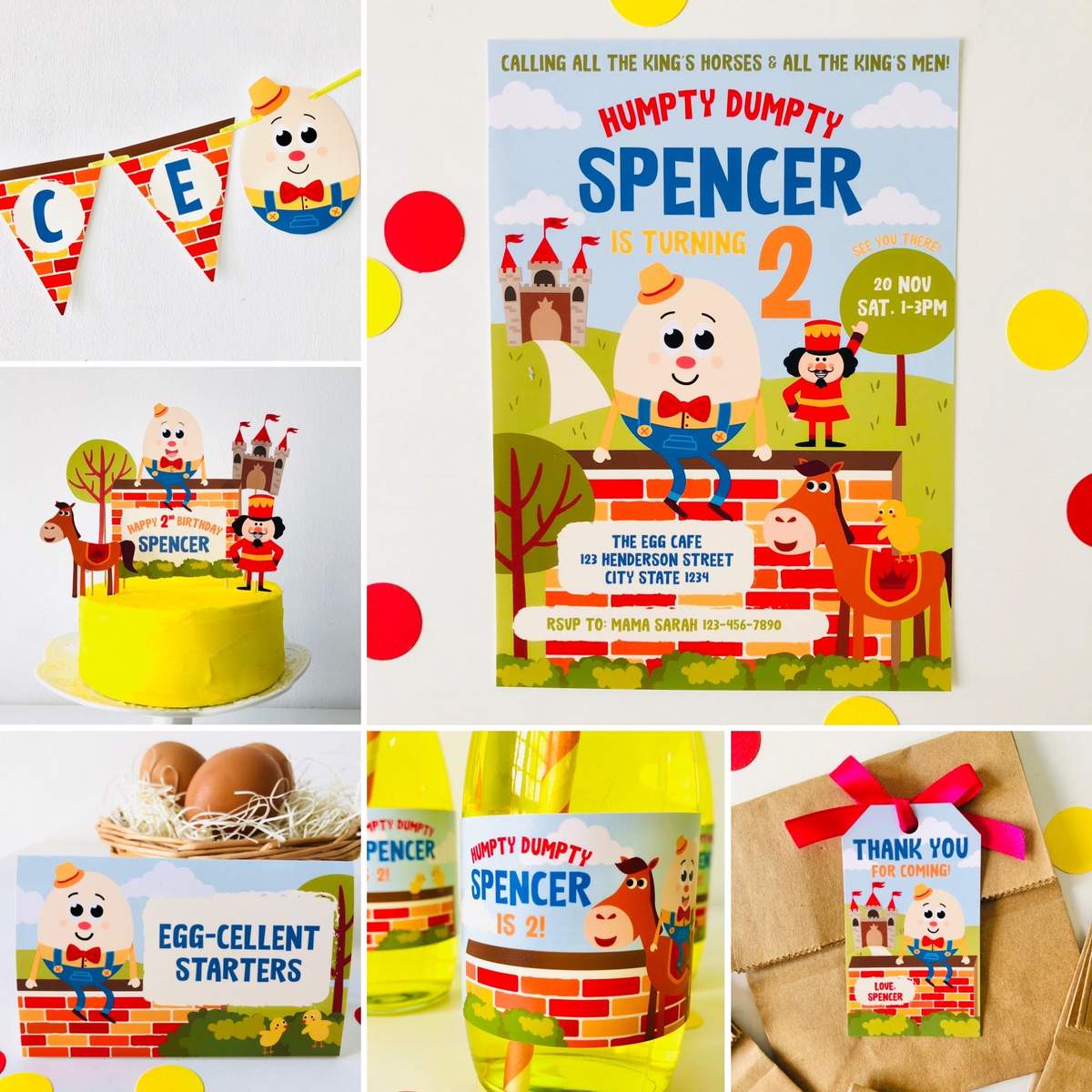 Humpty Dumpty Birthday Party Ideas | Photo 29 of 31 | Catch My Party