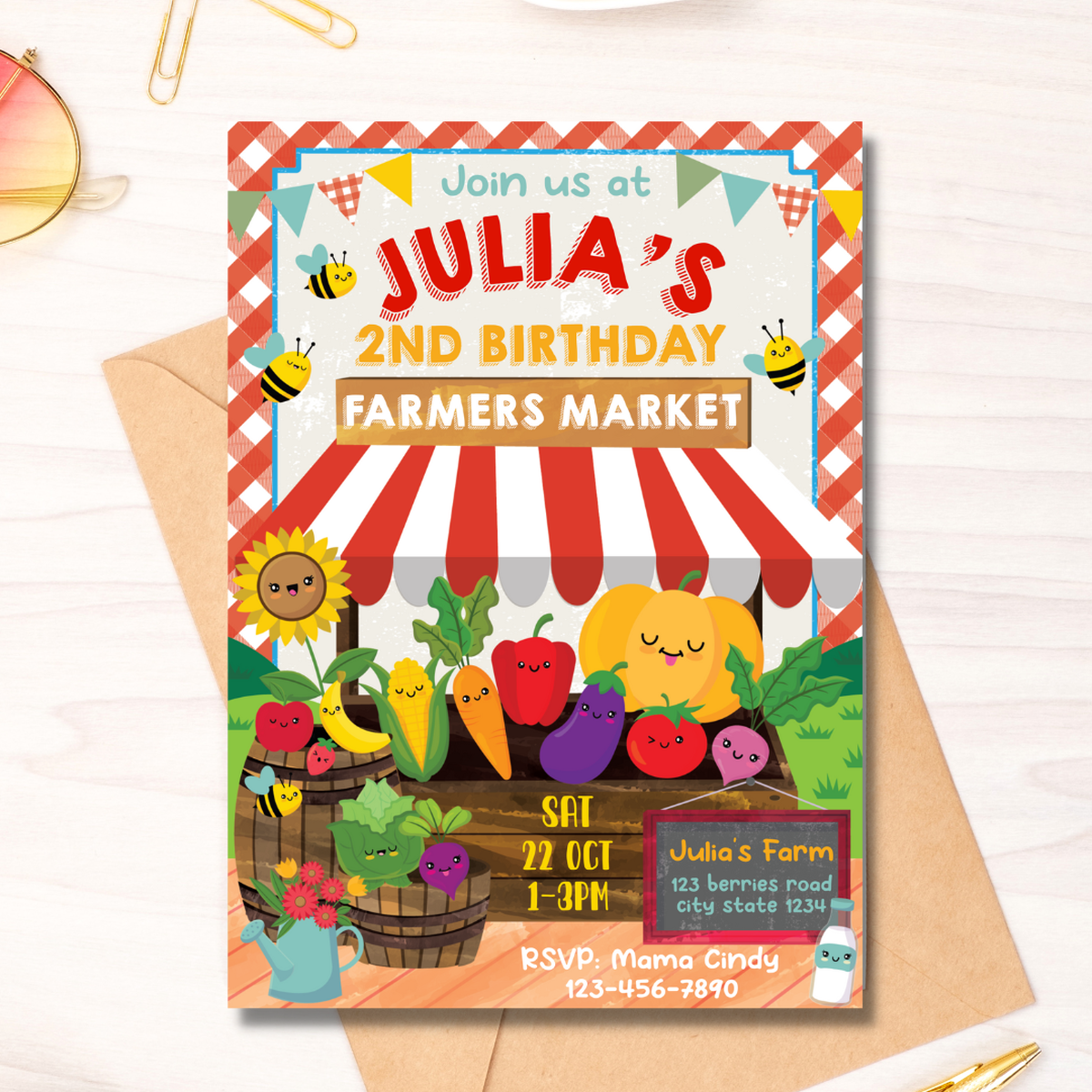 Farmers' Market Birthday Party Ideas | Photo 24 of 49 | Catch My Party