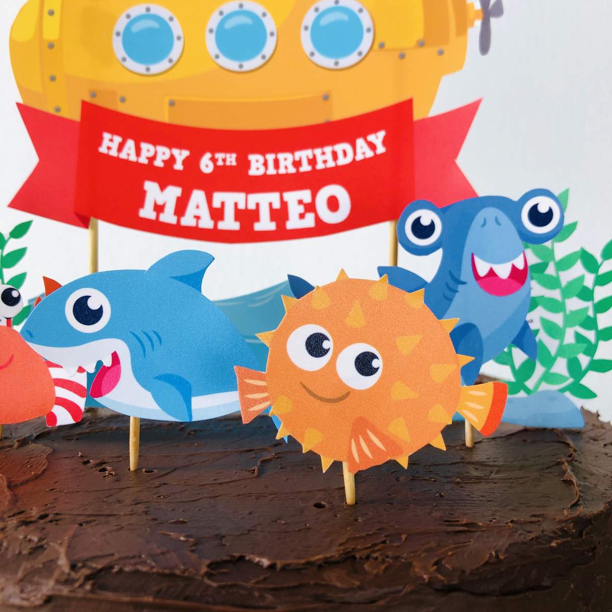 Submarine Birthday Party Ideas | Photo 18 of 62 | Catch My Party