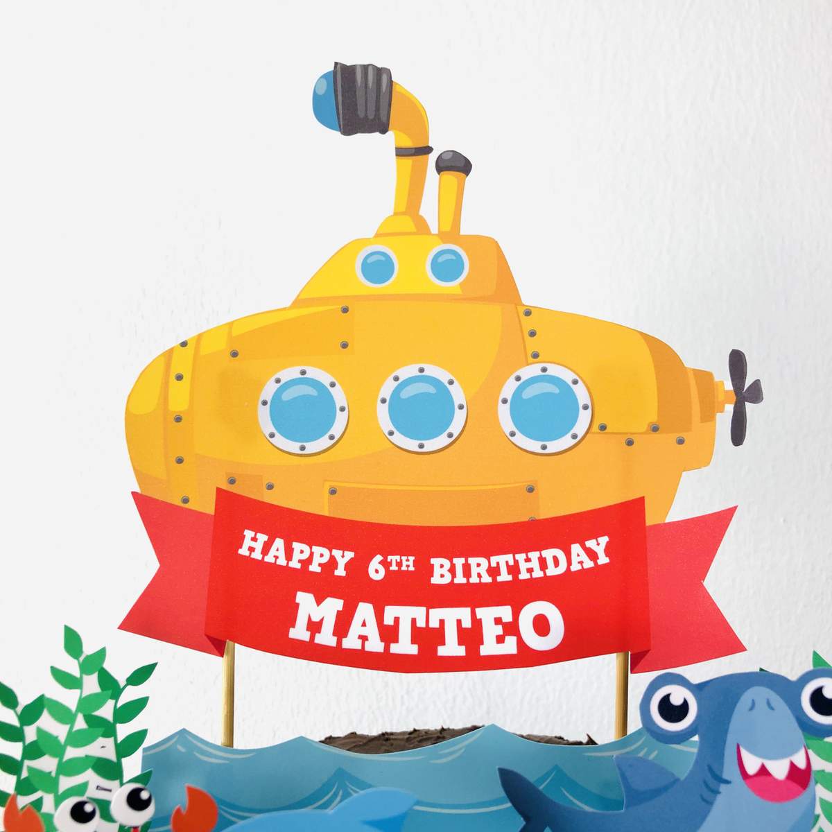 Submarine Birthday Party Ideas | Photo 52 of 62 | Catch My Party