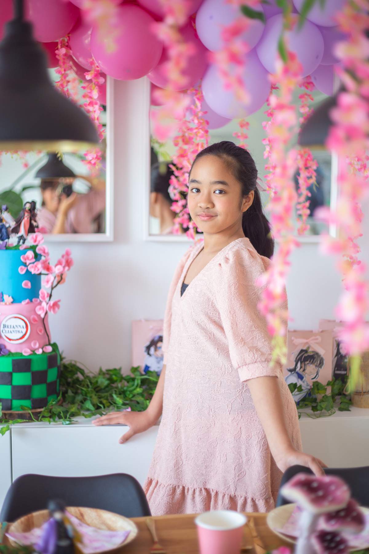 Demon Slayer Themed Party Birthday Party Ideas | Photo 3 of 22 | Catch ...