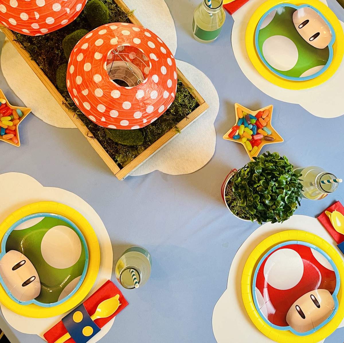 Super Mario Bros Party Movie Night Party Ideas | Photo 15 of 18 | Catch ...