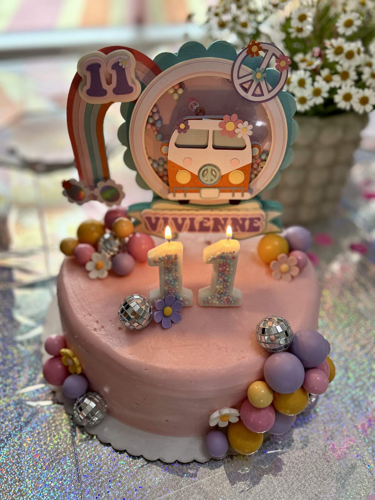 Groovy Birthday Party Ideas | Photo 1 of 11 | Catch My Party