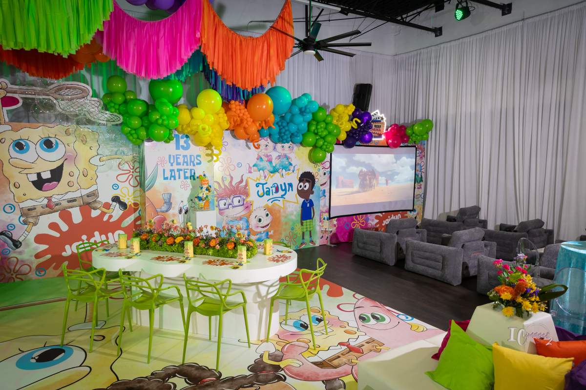 Nickelodeon Birthday Party Ideas | Photo 1 of 8 | Catch My Party