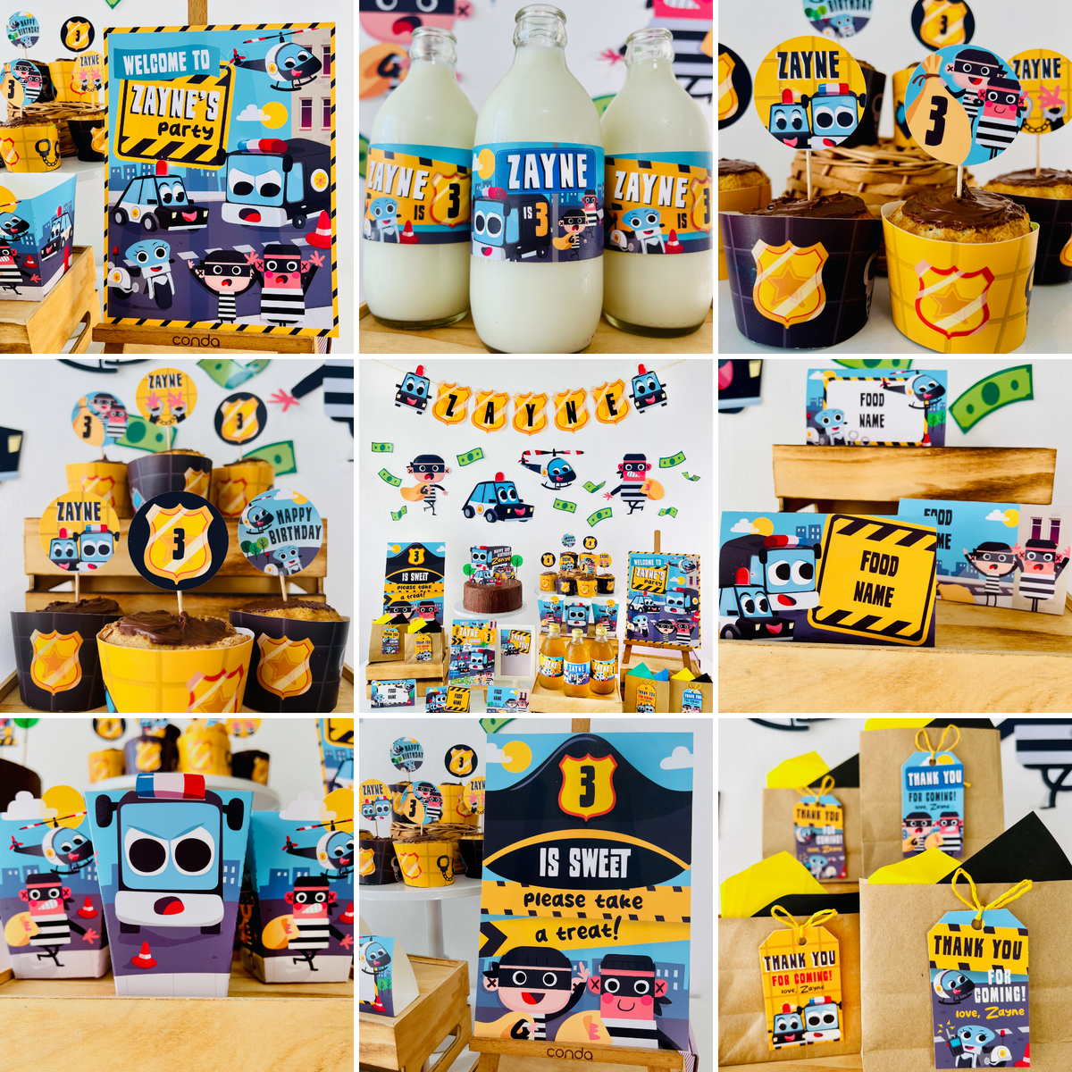 Police Patrol / Birthday "Police Patrol Birthday Party" | Catch My Party