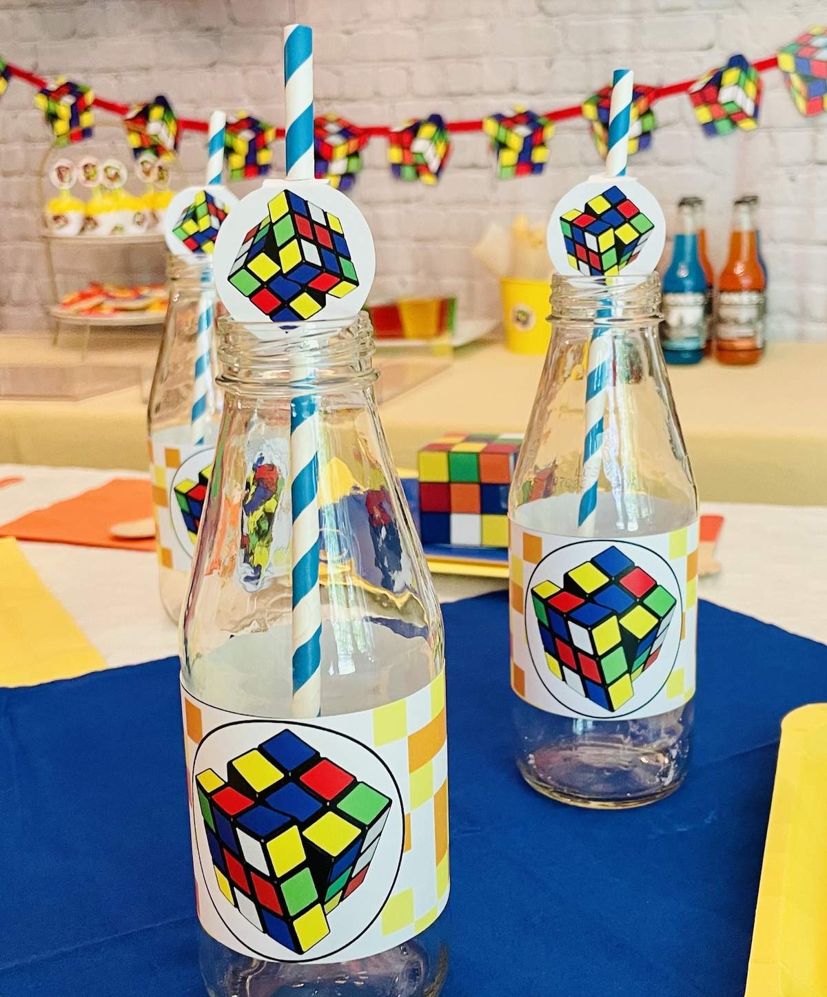 Rubik's Cubes Birthday Party Ideas | Photo 1 of 20 | Catch My Party