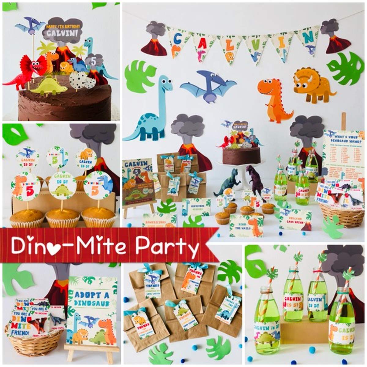 Dinosaurs / Birthday "Dinosaurs Birthday Party" | Catch My Party