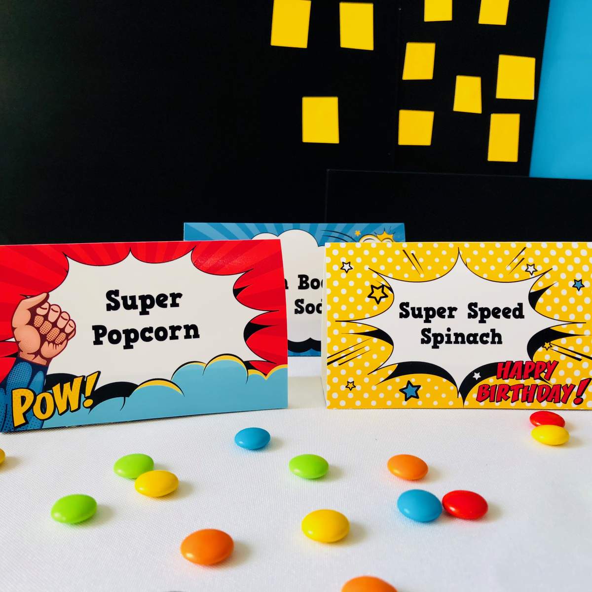 Superheroes Birthday Party Ideas | Photo 9 of 23 | Catch My Party