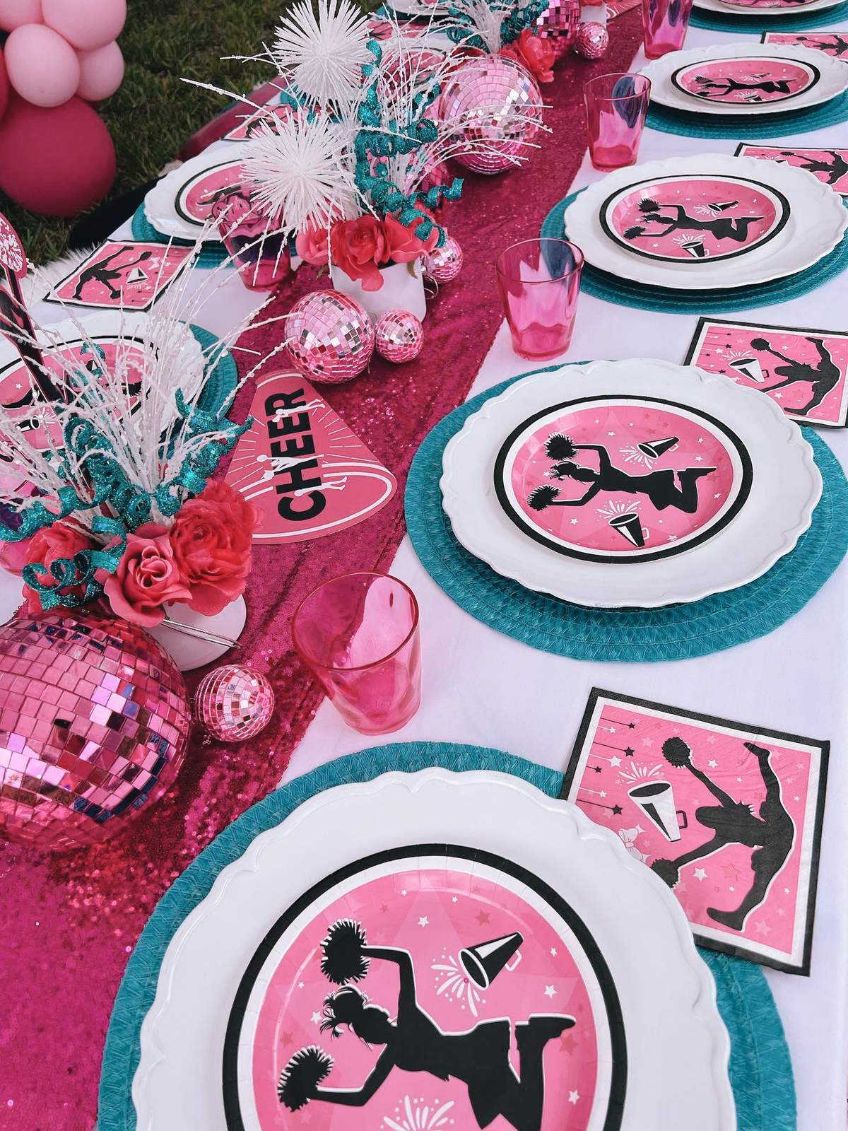 Cheerleading Summer Party Ideas | Photo 5 of 8 | Catch My Party