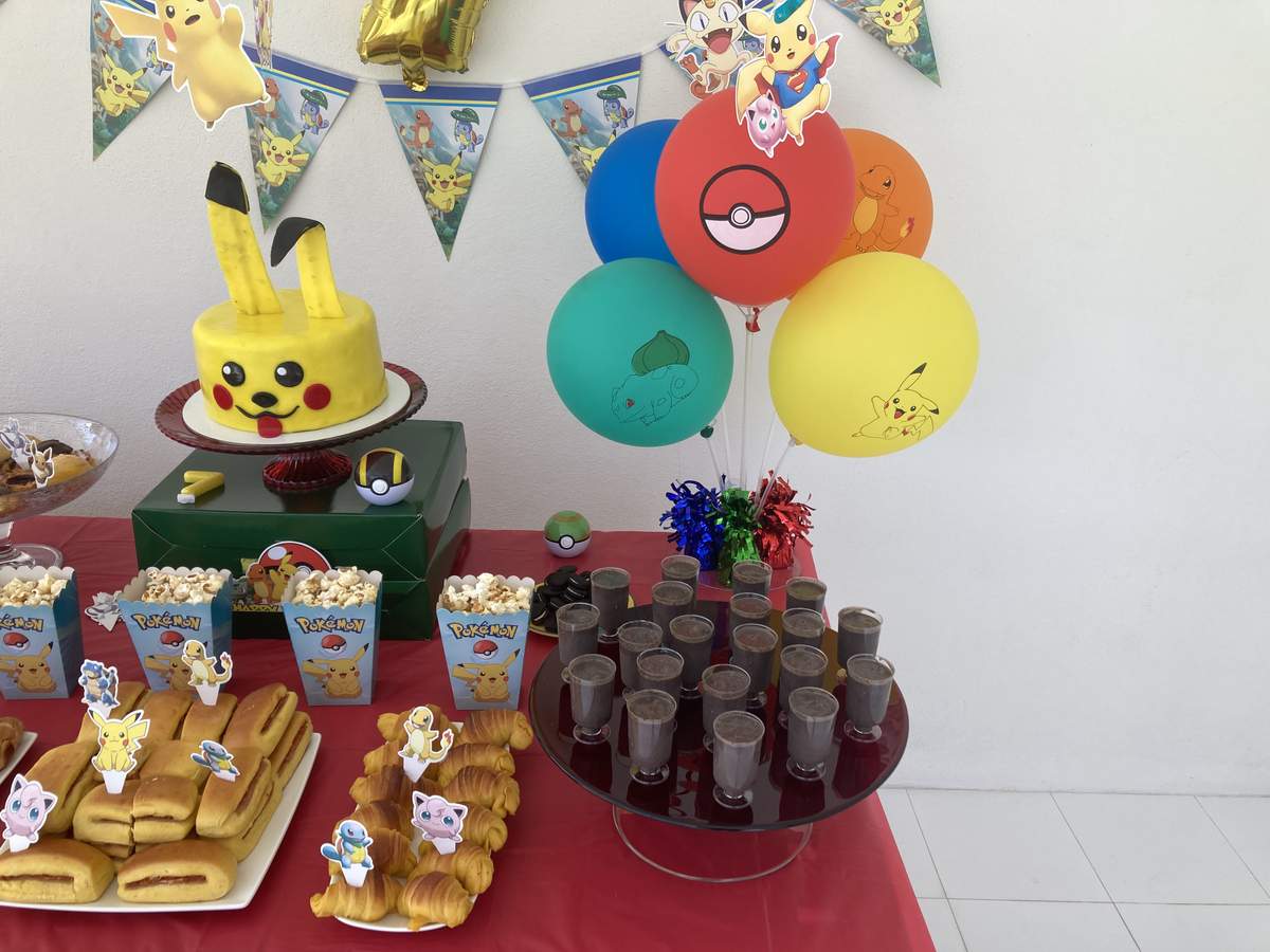 Barbie/Pokémon Birthday Party Ideas | Photo 7 of 11 | Catch My Party