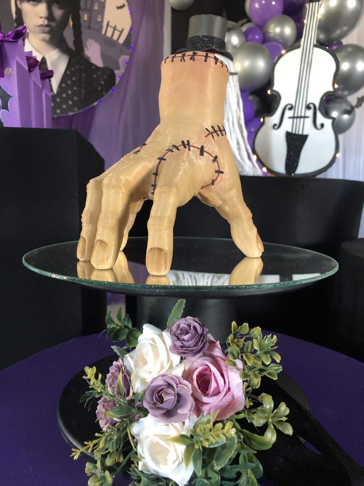 Merlina Birthday Party Ideas | Photo 4 of 6 | Catch My Party