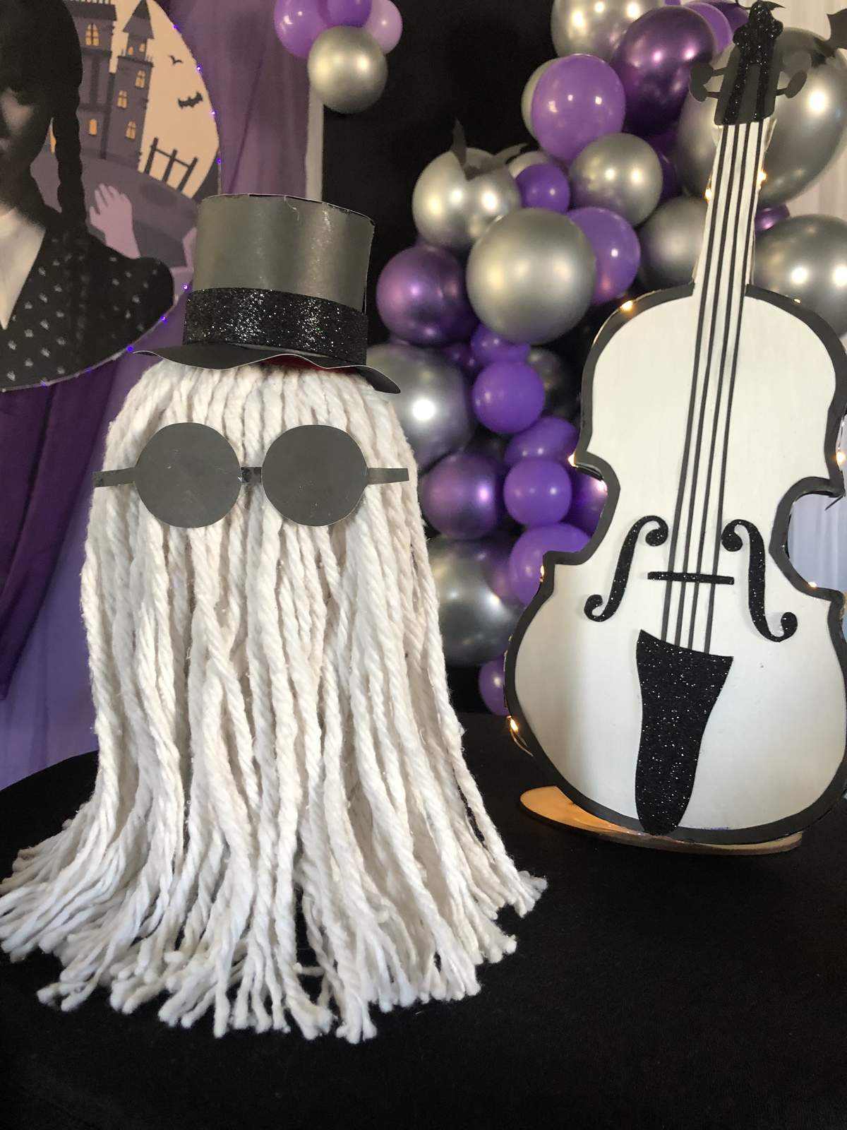 Merlina Birthday Party Ideas | Photo 2 of 6 | Catch My Party