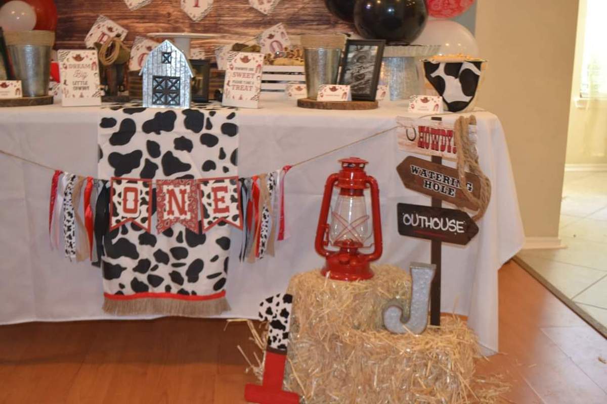 First Rodeo Birthday Party Ideas | Photo 31 of 34 | Catch My Party