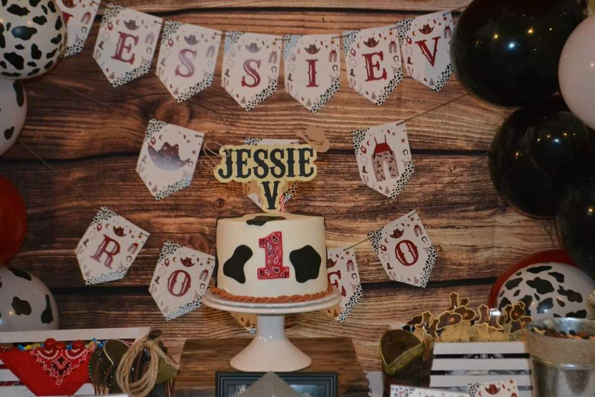 First Rodeo Birthday Party Ideas | Photo 31 of 34 | Catch My Party