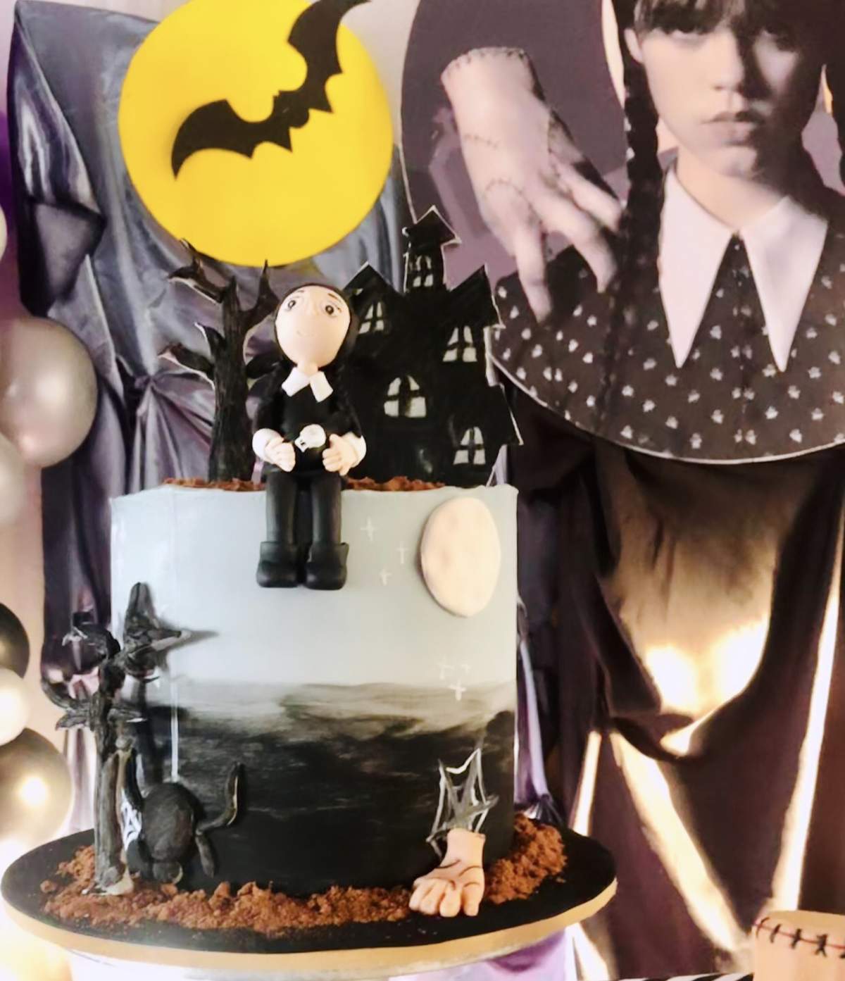 Merlina Birthday Party Ideas | Photo 1 of 9 | Catch My Party