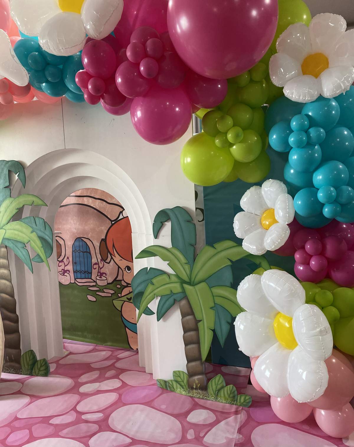 Flintstones (Baby Pebbles) Birthday Party Ideas | Photo 1 of 16 | Catch ...