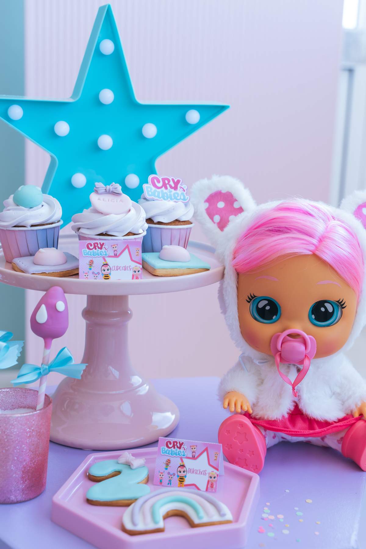 Babies Birthday Party Ideas | Photo 3 of 25 | Catch My Party