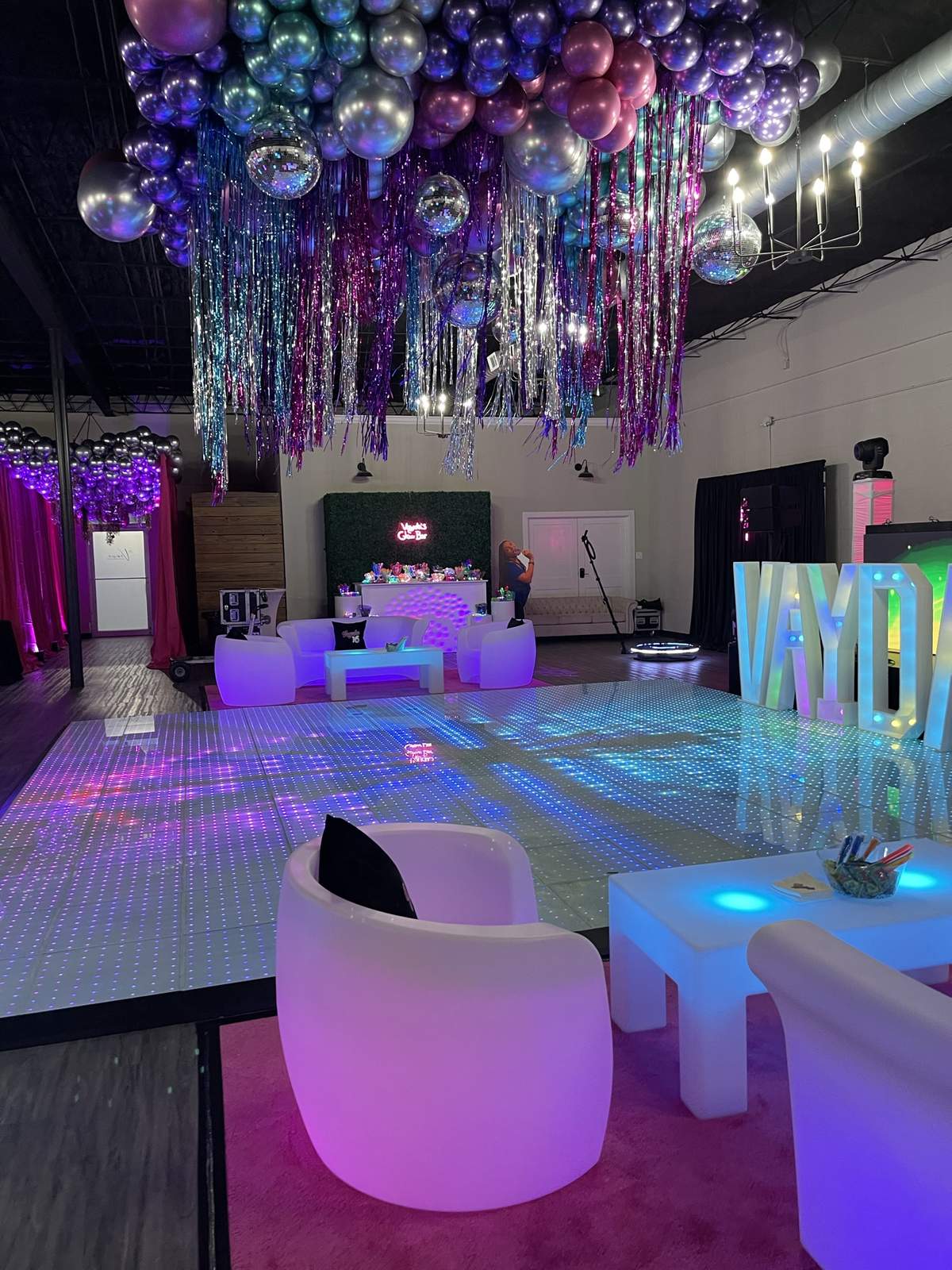 Disco Birthday Party Ideas | Photo 4 of 14 | Catch My Party
