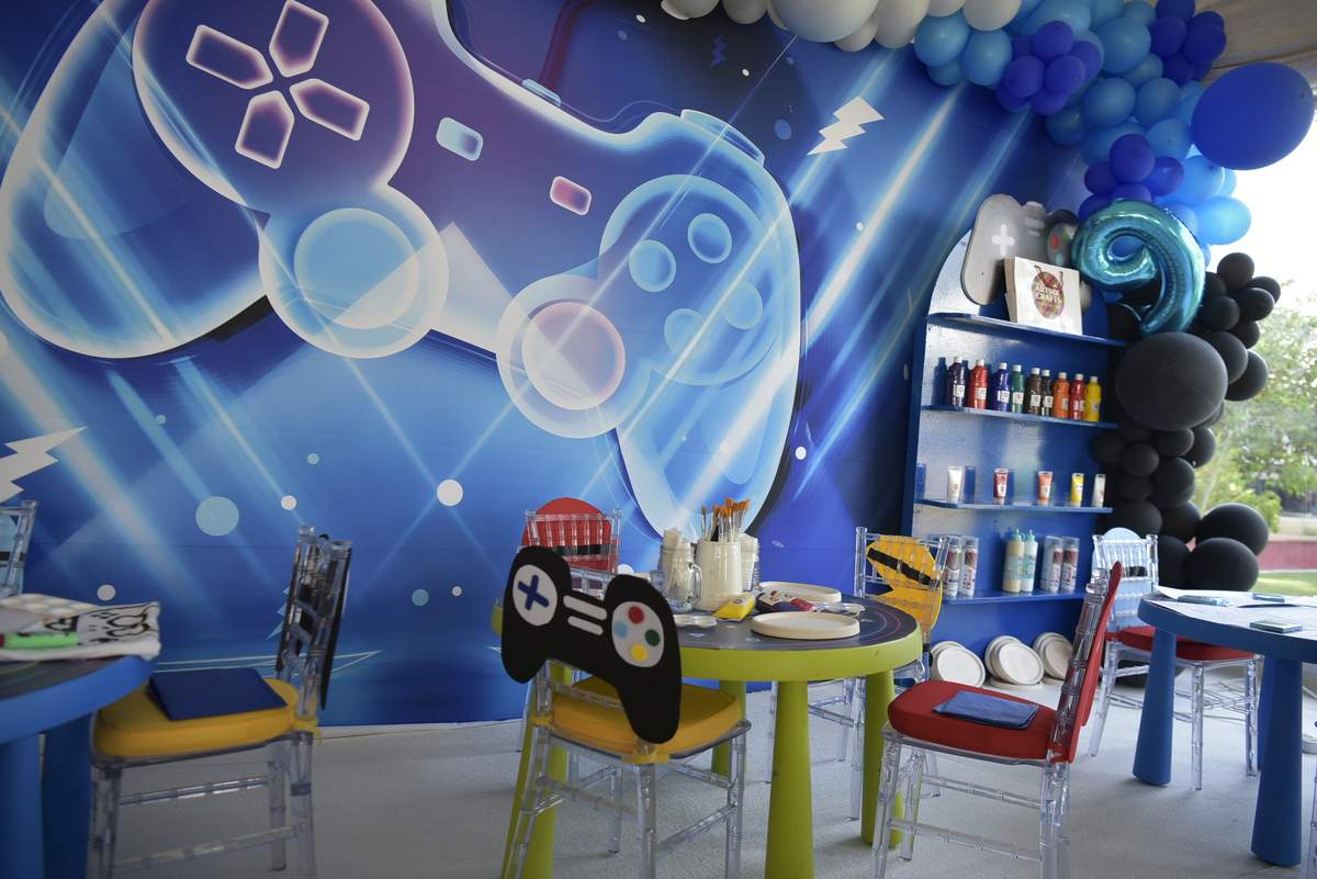 Video games Birthday Party Ideas | Photo 2 of 98 | Catch My Party