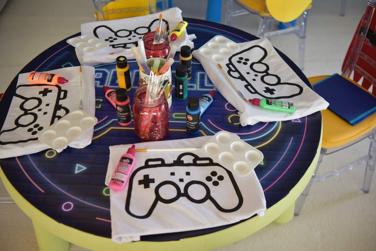 Video games Birthday Party Ideas | Photo 2 of 98 | Catch My Party