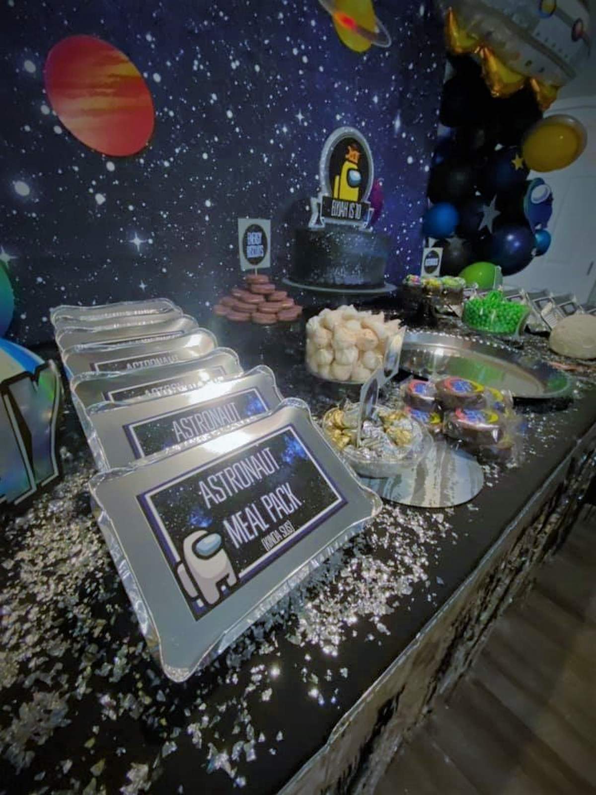 Among Us Birthday Party Ideas | Photo 1 of 8 | Catch My Party