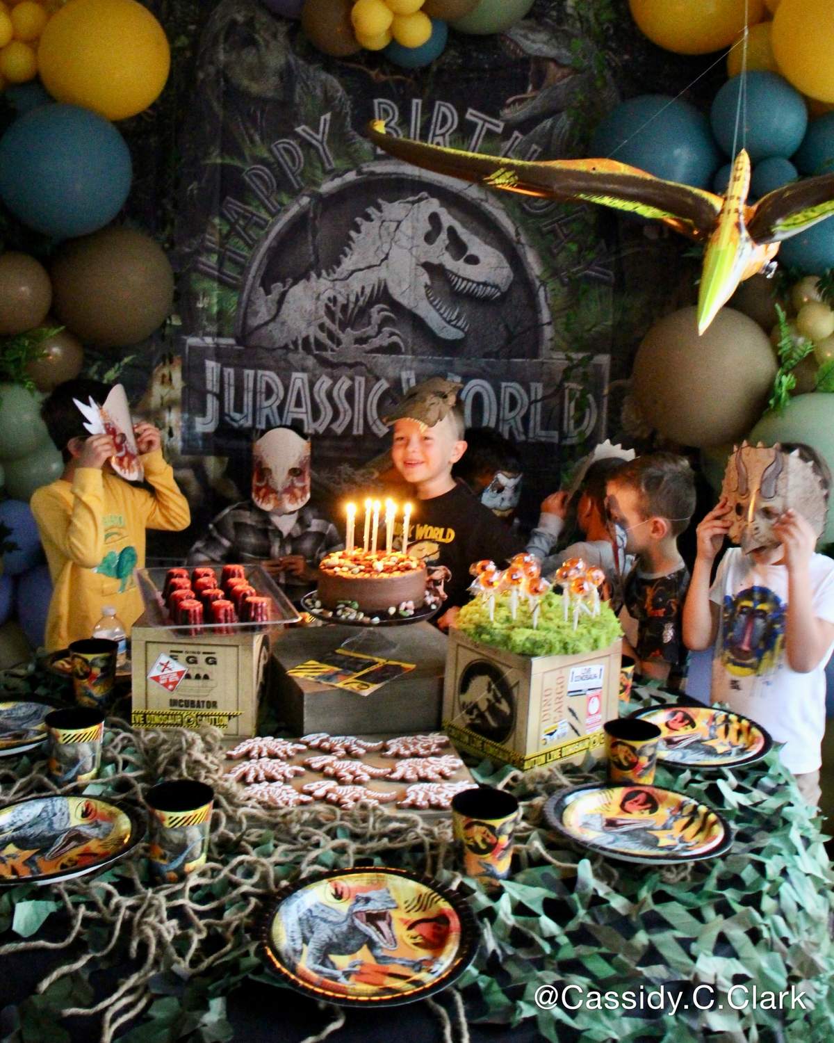 Jurassic World Birthday Party Ideas | Photo 1 of 26 | Catch My Party