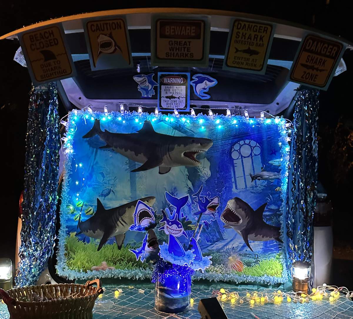 Sharks Halloween Party Ideas | Photo 2 of 9 | Catch My Party