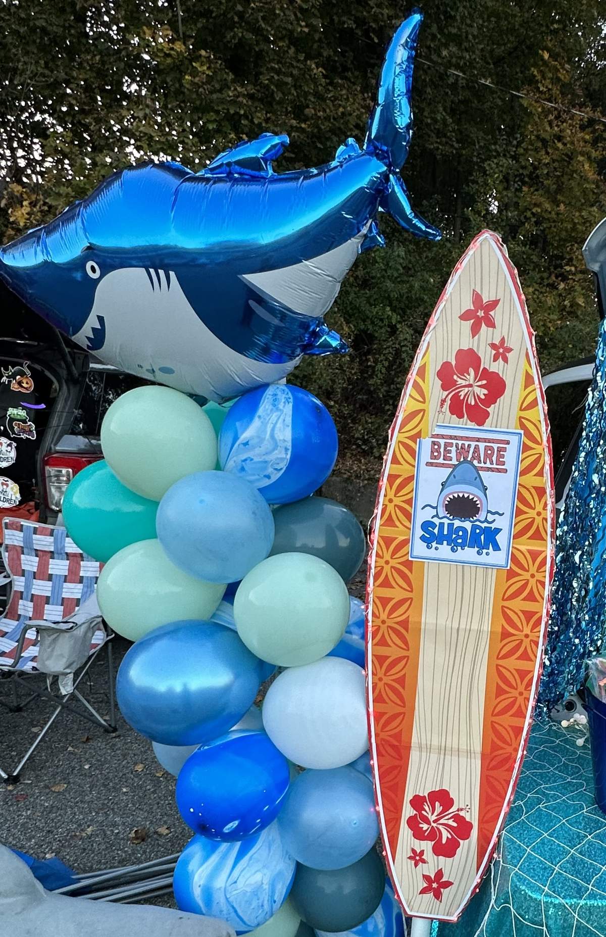 Sharks Halloween Party Ideas | Photo 1 of 9 | Catch My Party