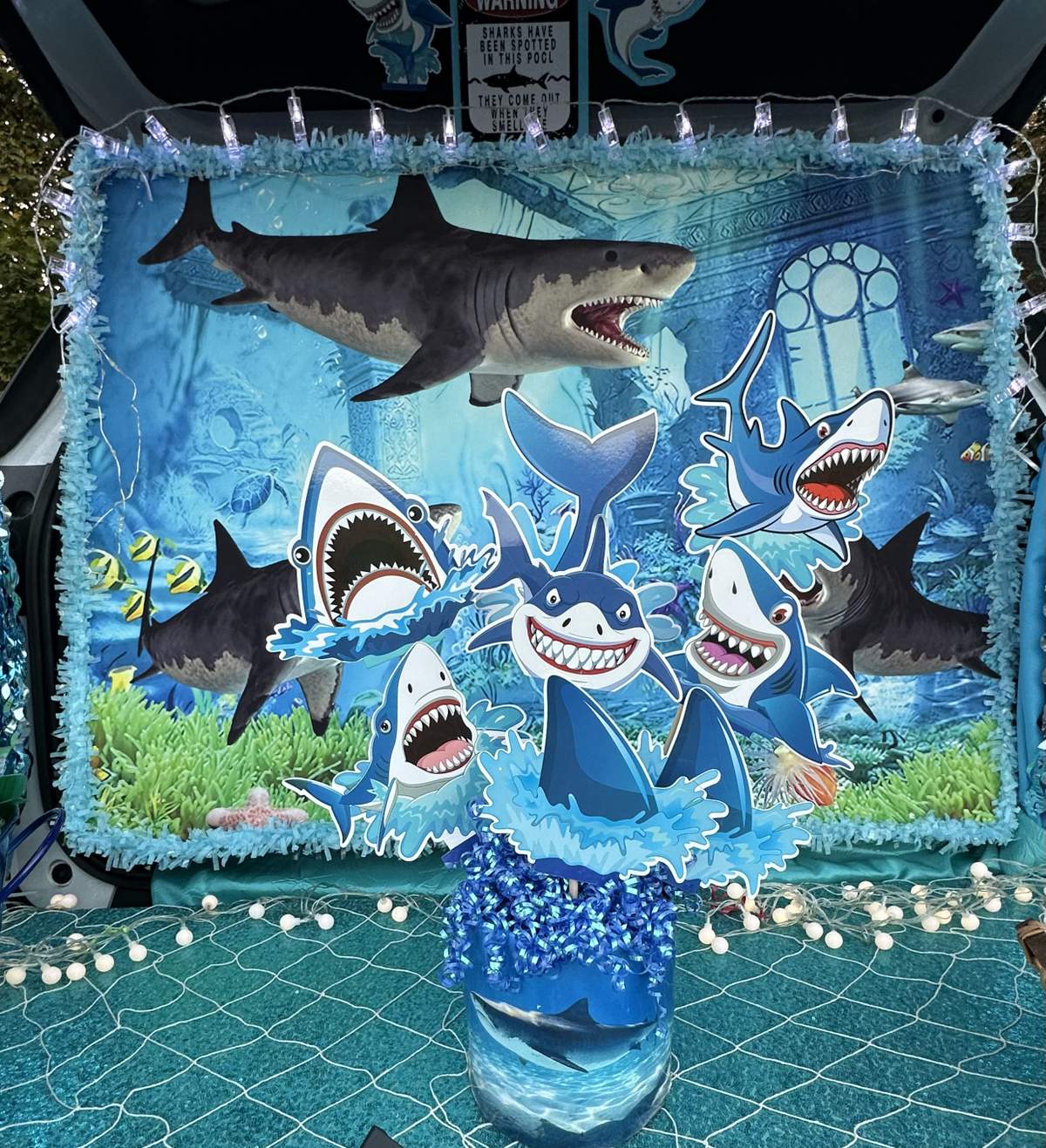 Sharks Halloween Party Ideas | Photo 1 of 9 | Catch My Party