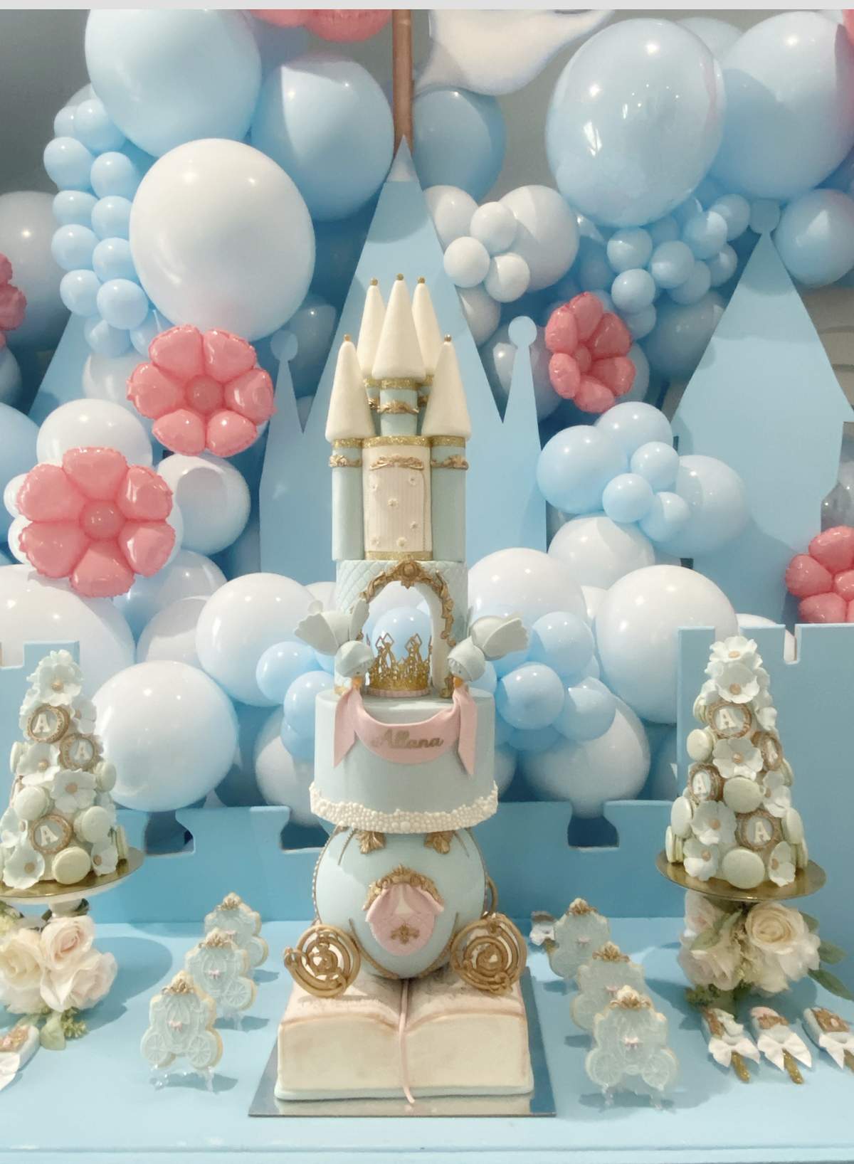 Cinderella Birthday Party Ideas Photo 4 Of 16 Catch My Party