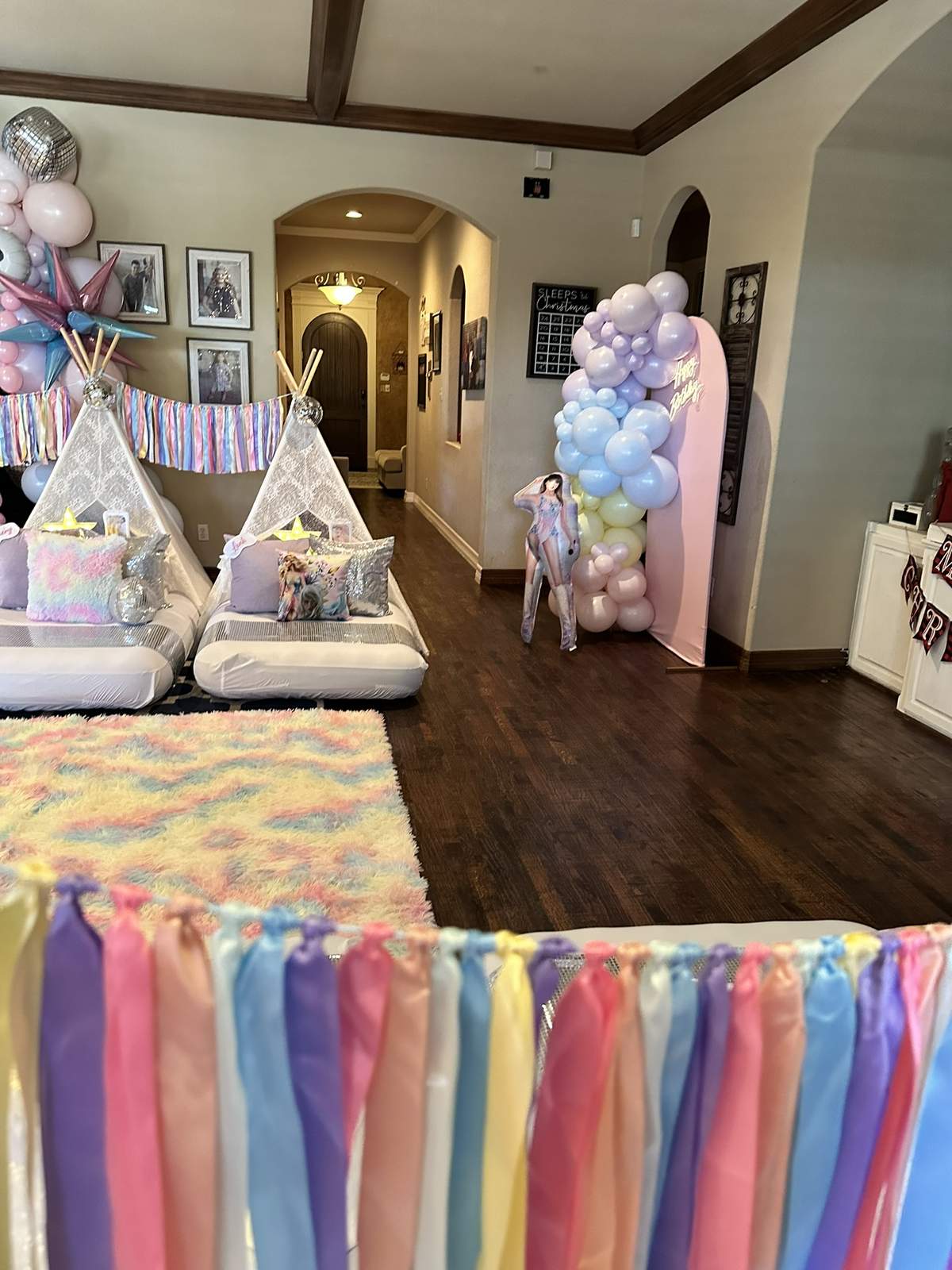 Taylor Swift Sleepover "Lover Version" Birthday Party Ideas | Photo 1 ...
